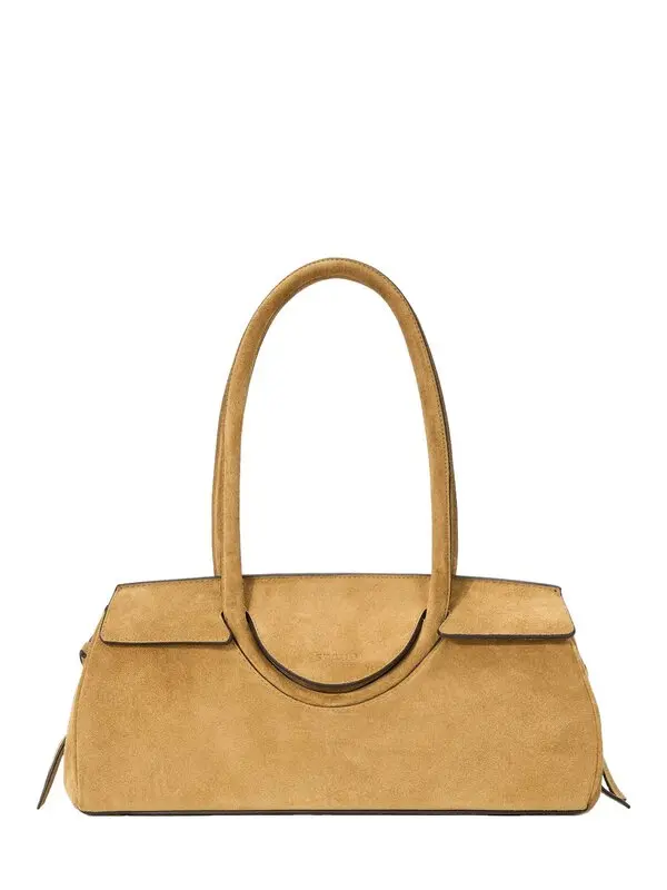 Staud Maude Suede Shoulder Bag - Hazel