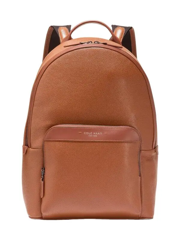 Cole Haan Leather Backpack - New British Tan