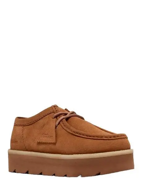 Clarks Meare Chukka Shoe - Tan Suede