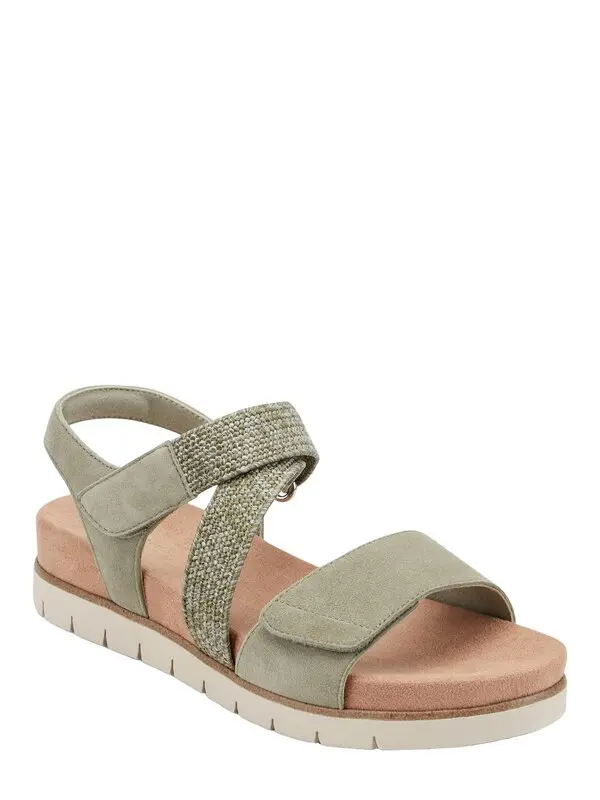 Easy Spirit Hillary Ankle Strap Sandal - Medium Green