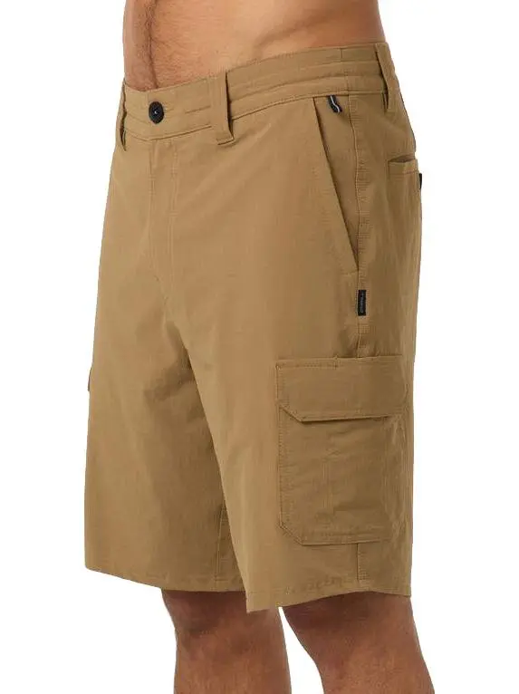 O'Neill Traveler Hybrid Cargo Shorts - Dark Khaki