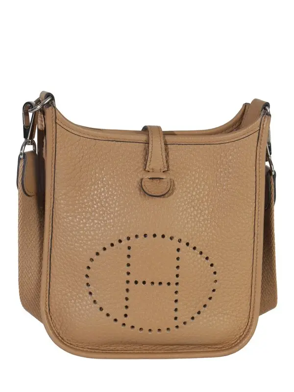 Hermès Chai Clemence Evelyne 16 Tpm Phw - Brown
