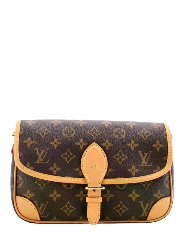 LOUIS VUITTON Diane Nm Handbag Monogram Canvas Crossbody Bag - Brown
