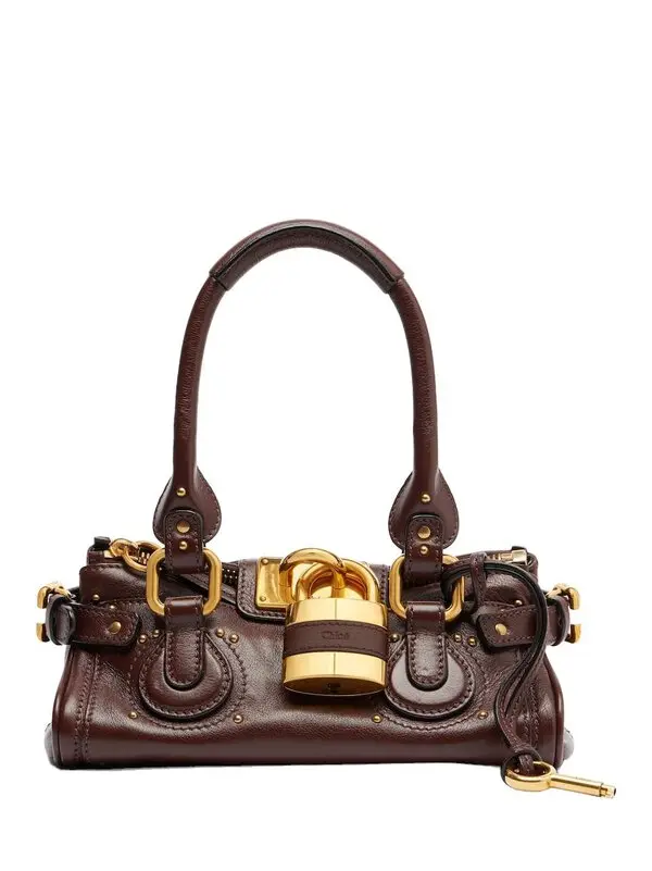 Chloé Paddington Small Leather Shoulder Bag - Brown