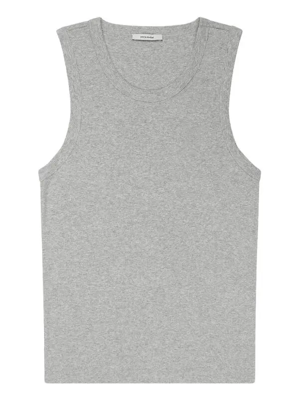 ENTIRE STUDIOS Rib Tank Top - Grey