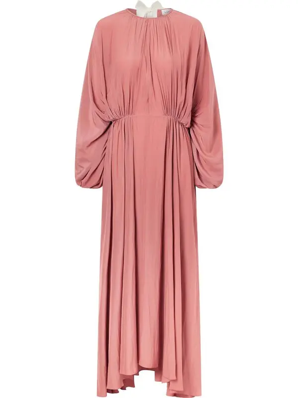 LANVIN Woven Maxi Dress - Pink