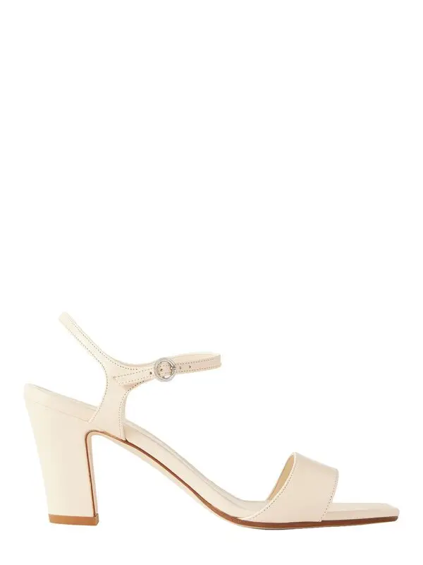 AeydĒ Imogen Leather Sandals - Neutrals