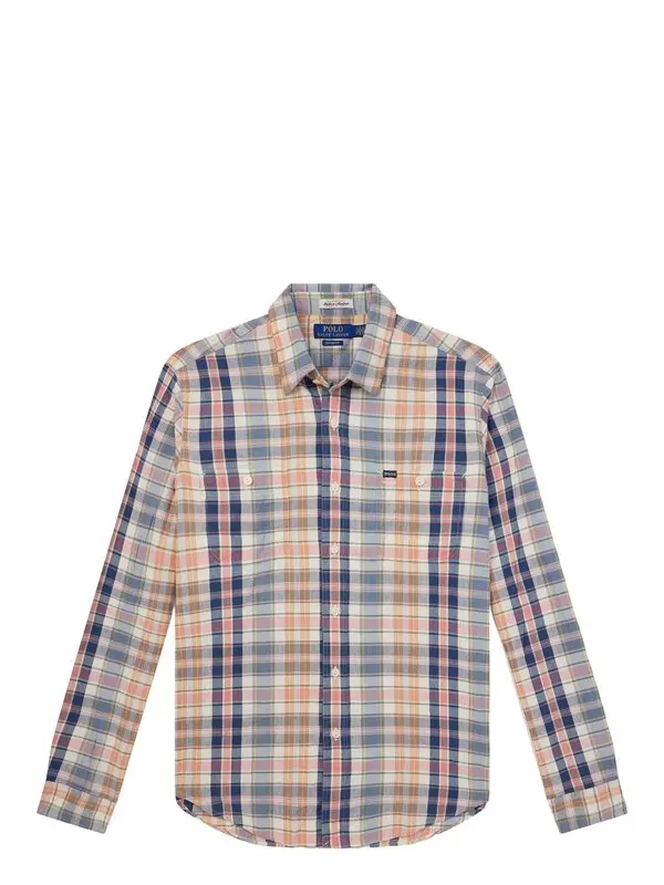 Polo Ralph Lauren Checked Cotton-madras Shirt - Multi