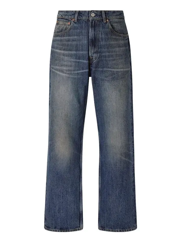Our Legacy Third Cut Straight-leg Jeans - Blue