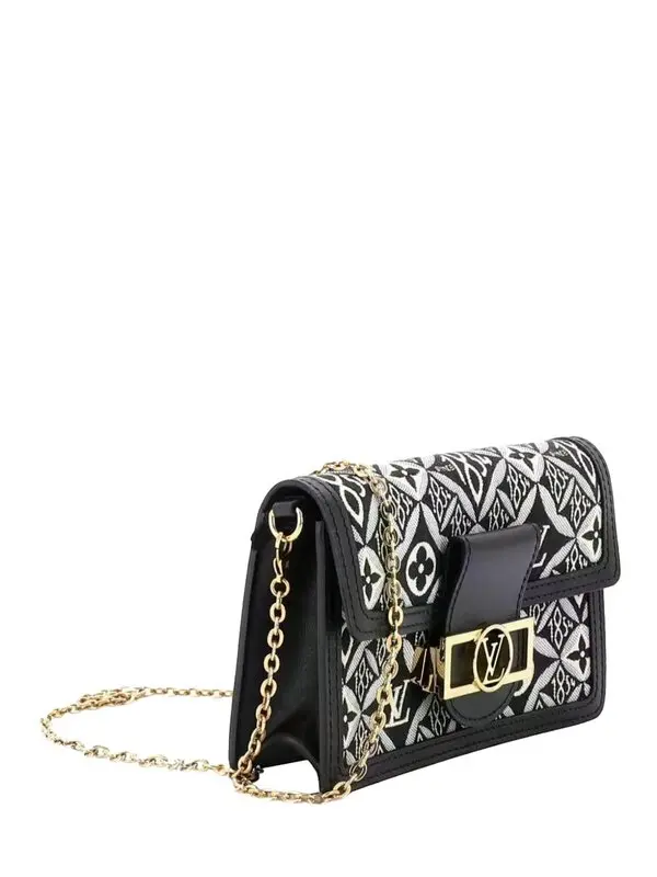 LOUIS VUITTON Dauphine Limited Edition Since 1854 Monogram Jacquard Mini Bag - Blue