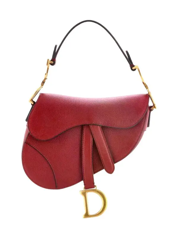 Dior Saddle Mini Shoulder Bag Leather - Red