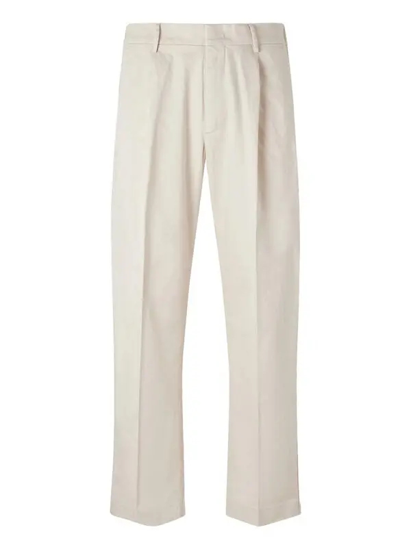 Nn07 Kay 1420 Wide-leg Pleated Trousers - Neutrals