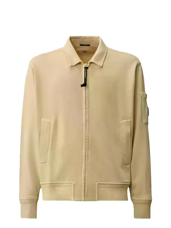 C.P. COMPANY Zip-up Sweatshirt - Neutrals