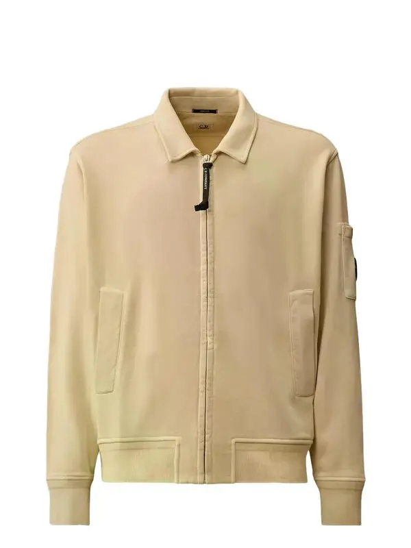 C.P. COMPANY Zip-up Sweatshirt - Neutrals