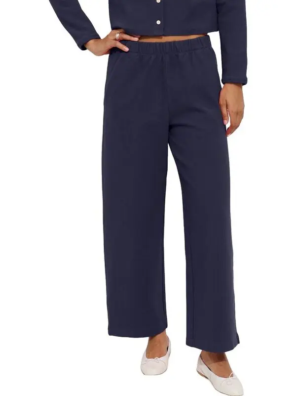 ALEX MILL Coco Sport Pants - Navy Night