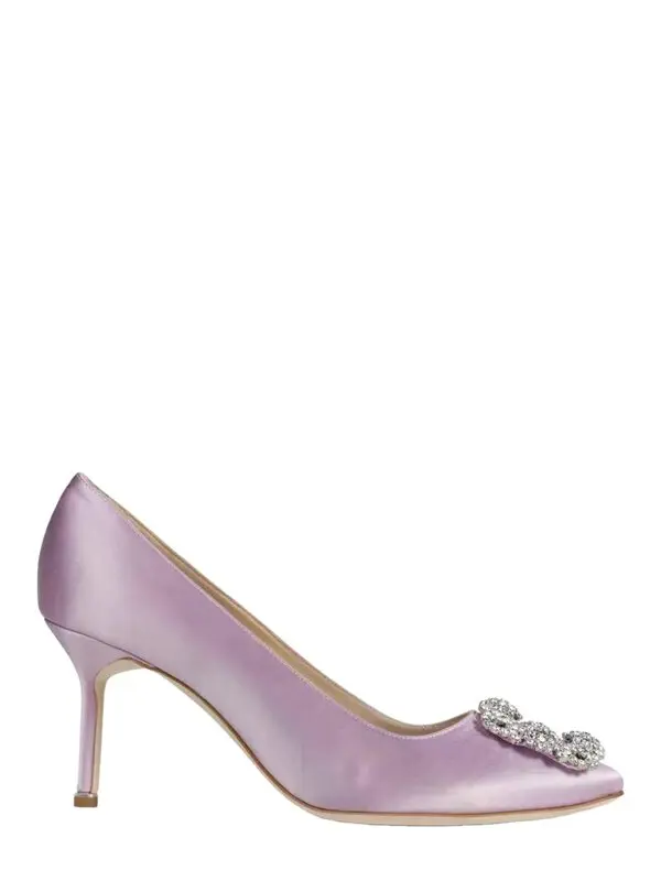 Manolo Blahnik 70mm Hangisi Pumps - Pink