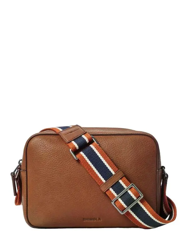 Shinola Camera Crossbody Bag - Brown