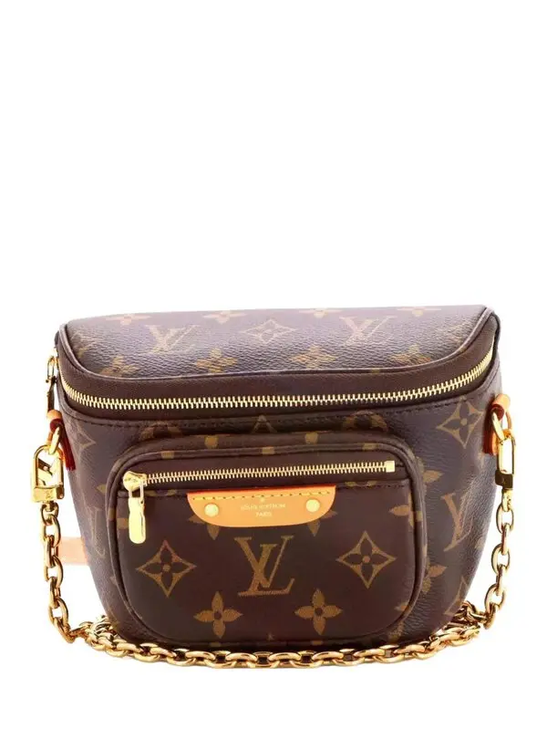 LOUIS VUITTON Bum Bag Monogram Canvas - Brown
