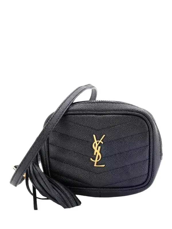 Saint Laurent Lou Camera Baby Crossbody Bag - Black