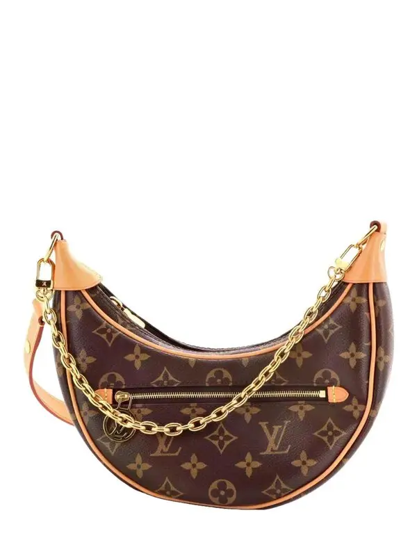 LOUIS VUITTON Loop Handbag Monogram Canvas - Brown