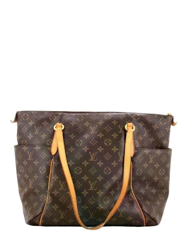 LOUIS VUITTON Totally Handbag Monogram Canvas Gm Shoulder Bag - Brown