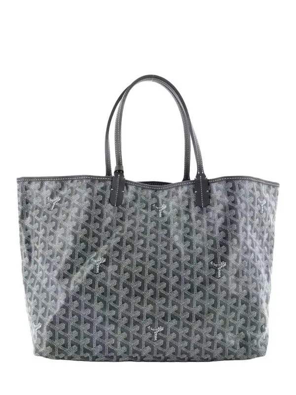 Goyard Saint Louis Coated Canvas Pm Tote Bag - Grey