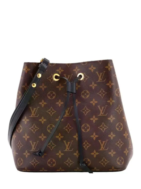 LOUIS VUITTON Neonoe Mm Bucket Bag Monogram Canvas - Brown