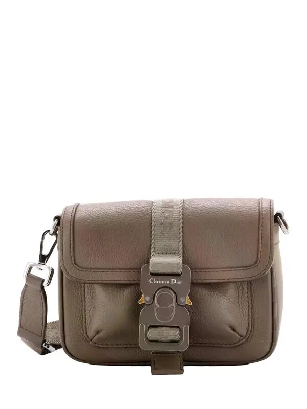Dior Hit The Road Flap Mini Crossbody Bag - Brown