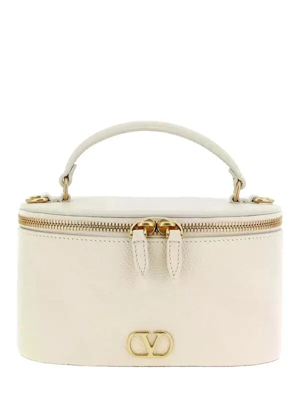 Valentino Garavani Vlogo Signature Vanity Mini Bag - Neutrals