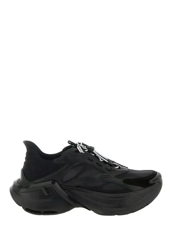 Fendi Mesh Sneakers - Black