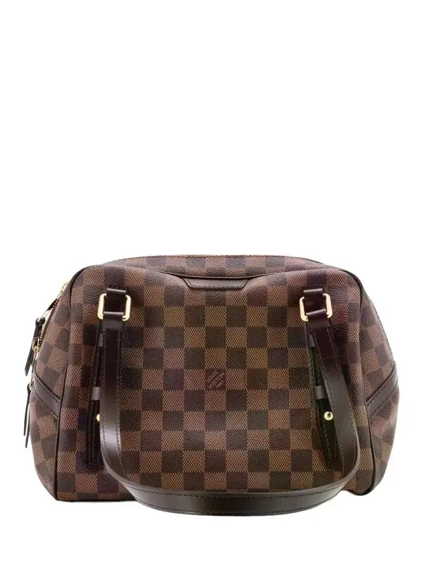 LOUIS VUITTON Rivington Satchel Damier Pm Shoulder Bag - Brown