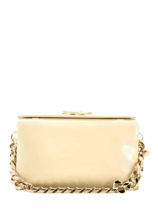 Gucci Gg Soft Chain Handle Small Satchel - White