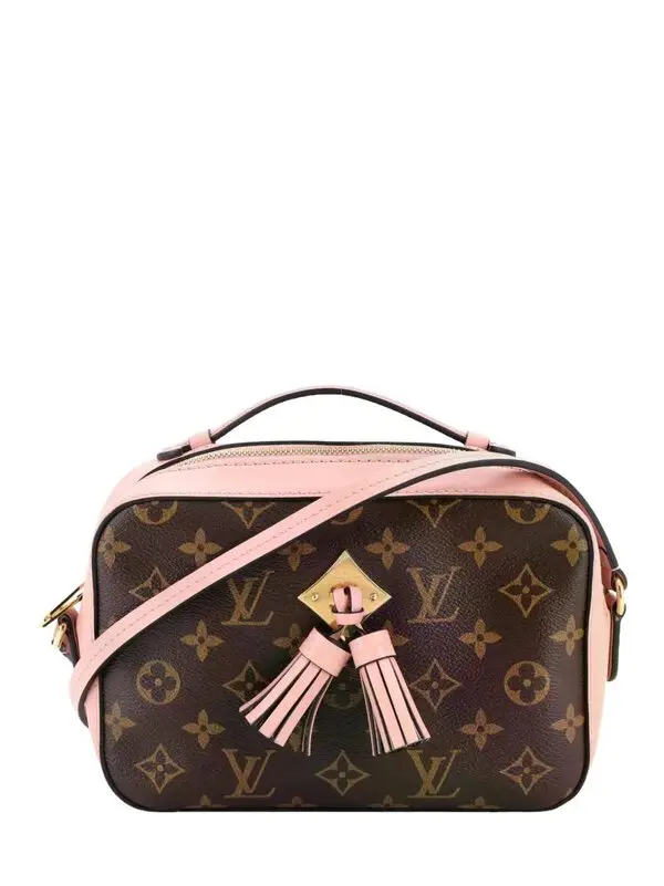 LOUIS VUITTON Saintonge Handbag Monogram Canvas - Brown