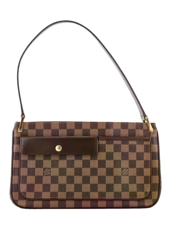 LOUIS VUITTON Aubagne Damier Shoulder Bag - Brown