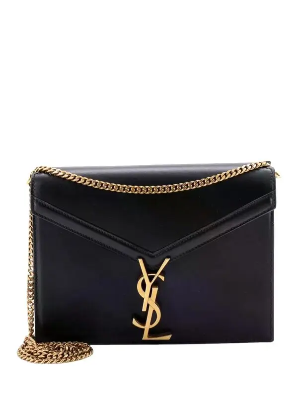 Saint Laurent Cassandra Chain Shoulder Bag - Black