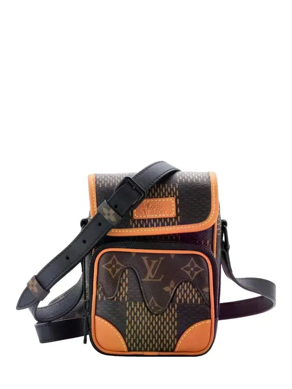 LOUIS VUITTON Nigo Amazone Messenger Bag - Brown