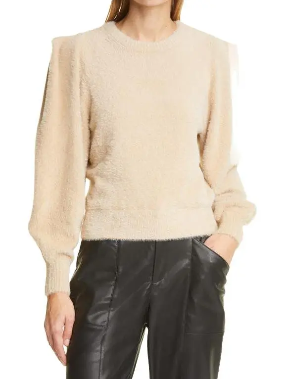 Ronny Kobo Carina Wool-blend Sweater - Sand