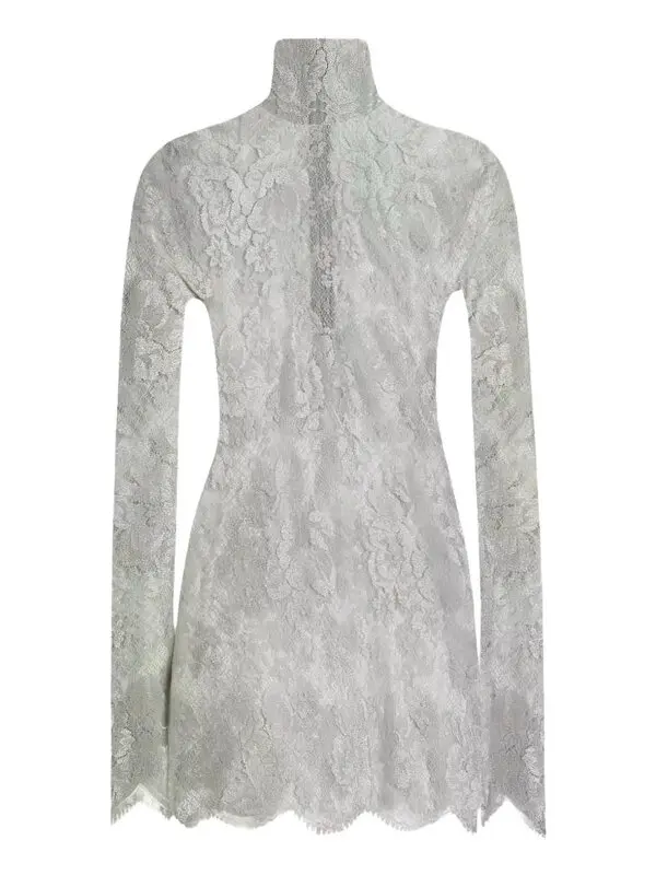Dolce & Gabbana Chantilly Lace Blouse - Green