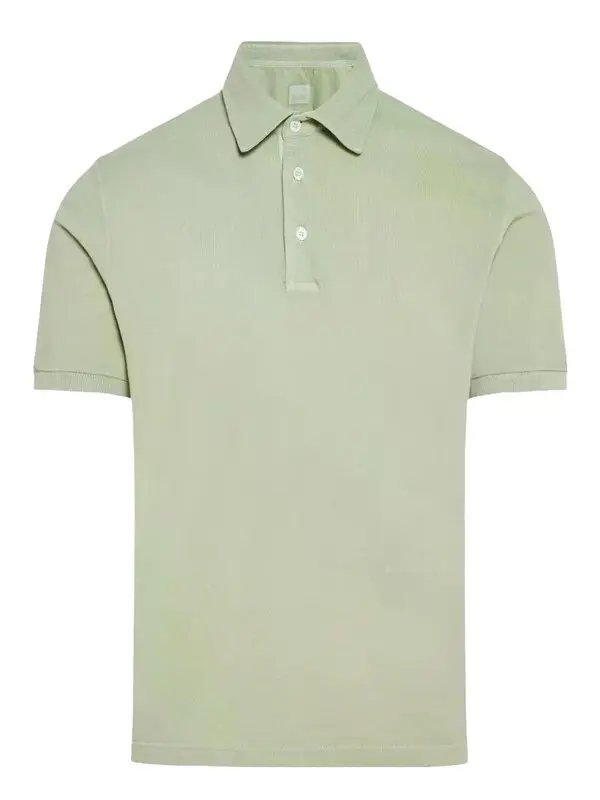 Fedeli North Short-sleeve Polo Shirt - Green