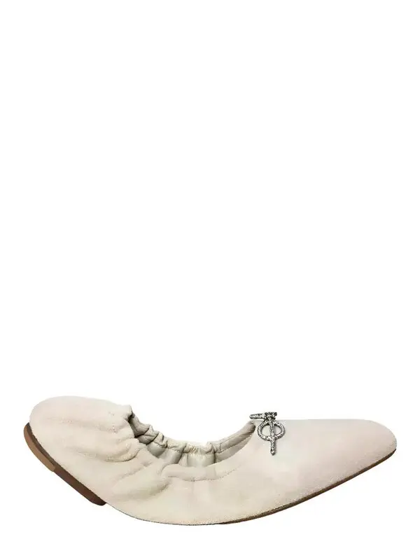Brunello Cucinelli Charm Ballerina Flat - Neutrals