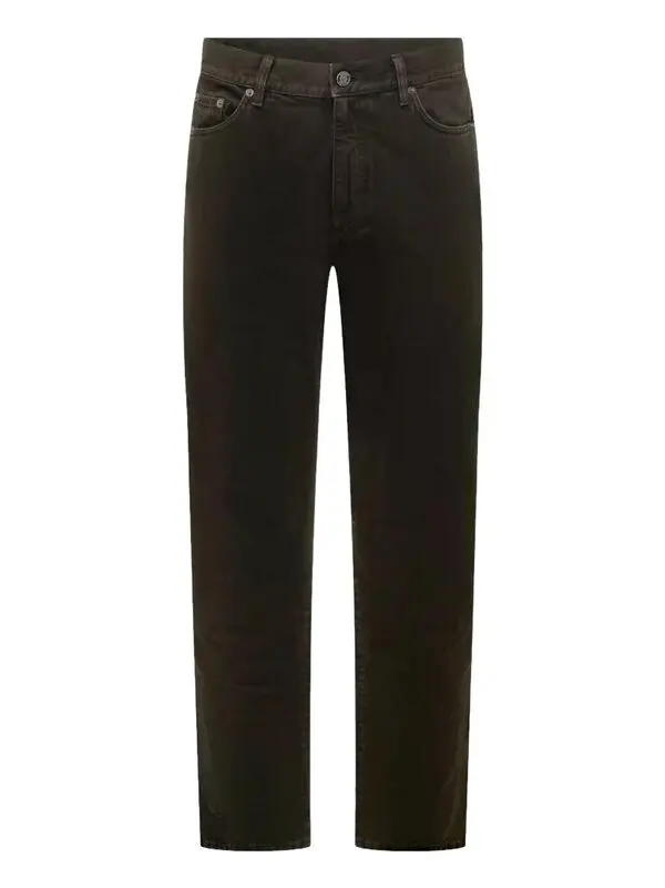 Zegna Straight-leg Cotton Jeans - Brown