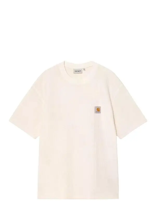 Carhartt Work In Progress Nelson Waffle Short-sleeve T-shirt - Neutrals