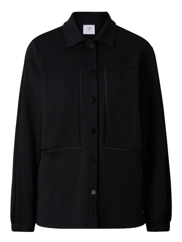 Bogner Raquel Jersey Overshirt - Black