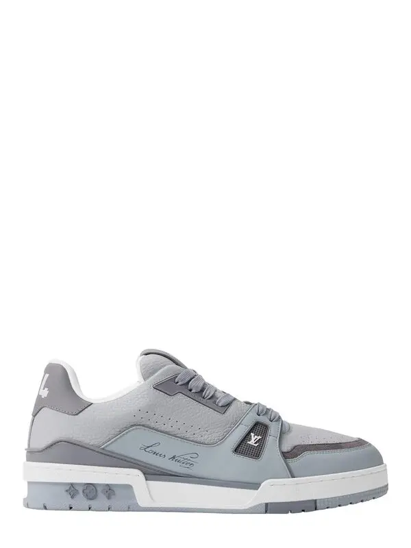 LOUIS VUITTON Trainer #54 Tonal Sneakers - Gray
