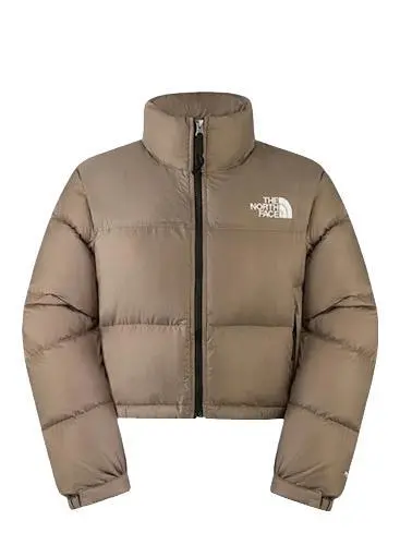 The North Face Nuptse Short Jacket - Mocha Brown