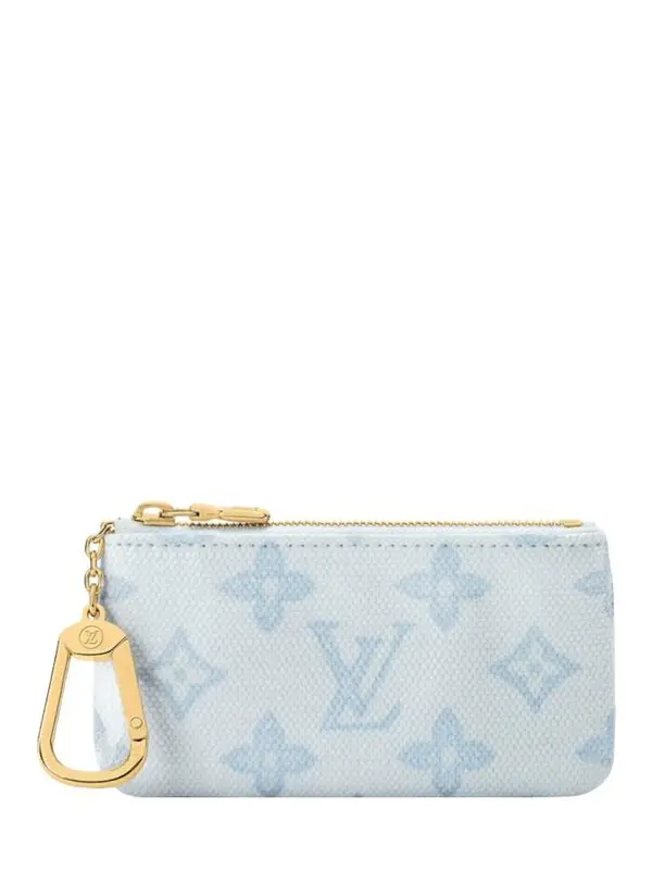LOUIS VUITTON Key Pouch - Bleu Courrier