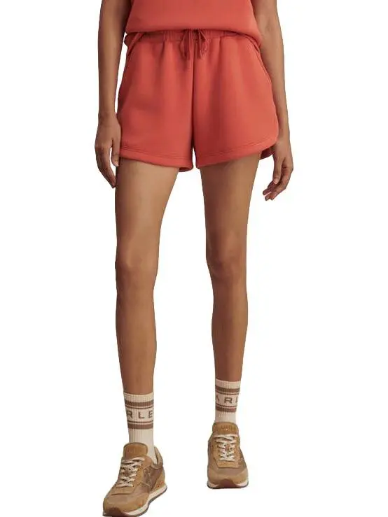Varley Coulter High-waist Shorts - Summer Fig