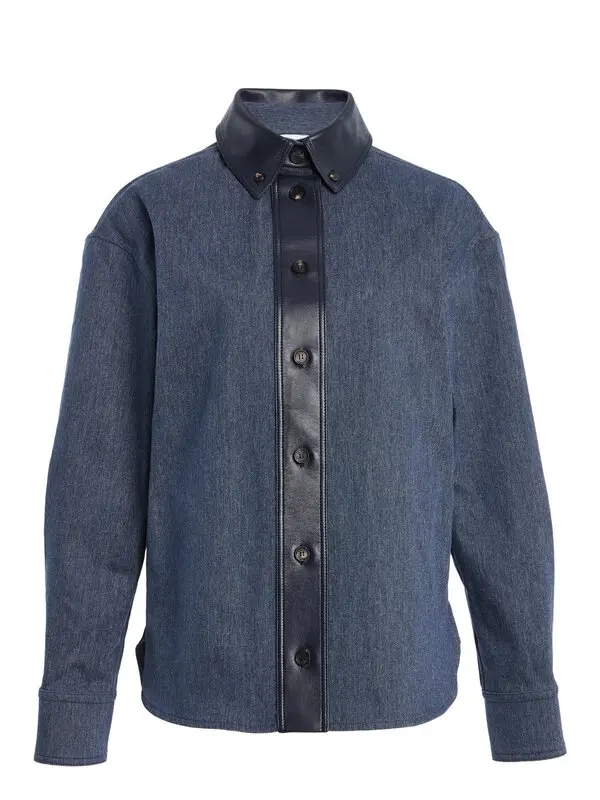 FERRAGAMO Cotton Denim Shirt - Medium Wash
