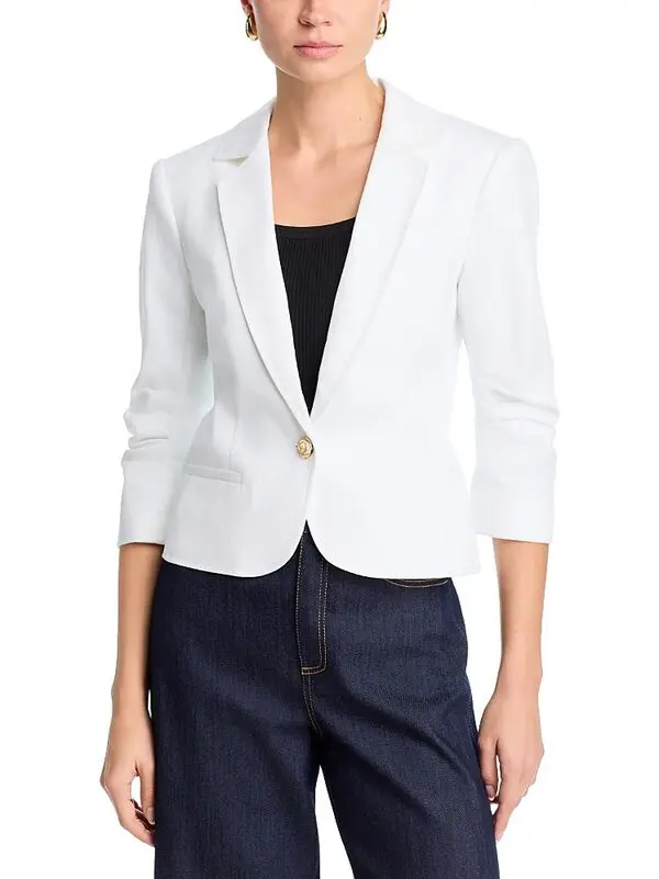 Cinq À Sept Le Petit Kloe Jean Blazer - White