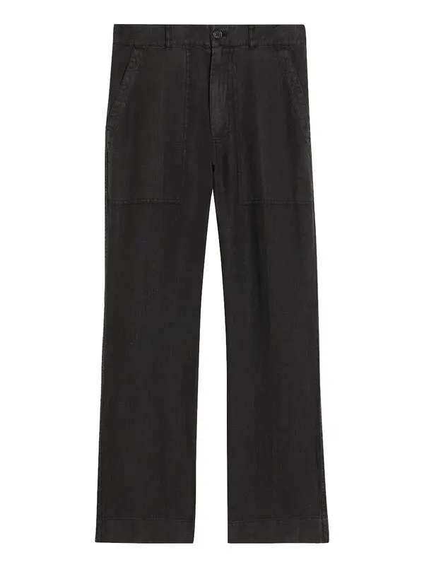 ALEX MILL Linen Pants - Black